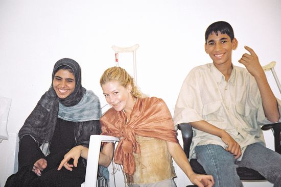 American Marla Ruzicka Humanitarian Worker Founder Editorial Stock ...