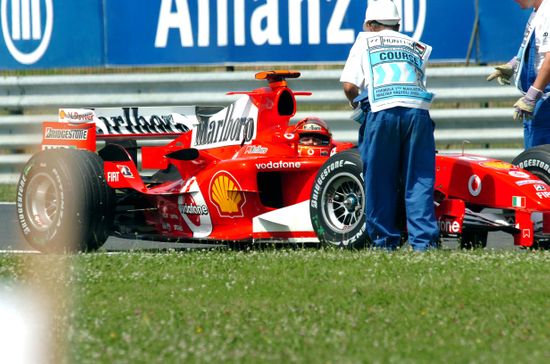 German Formula 1 Driver Michael Schumacher Editorial Stock Photo ...