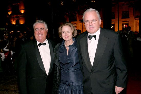 Us Ambassador France Craig Stapleton Wife Editorial Stock Photo - Stock ...