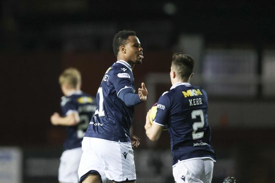 Derick Osei Dundee Congratulated After Scoring Editorial Stock Photo ...