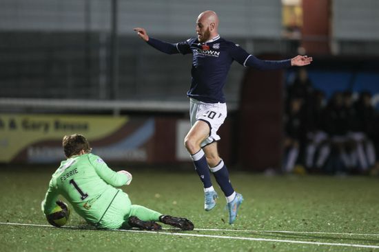 Calum Ferrie Queens Park Saves On Editorial Stock Photo - Stock Image ...