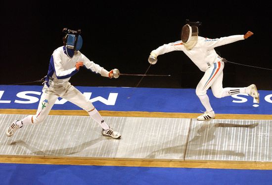 French Fencing Olympic Champion Jerome Jeannet Editorial Stock Photo ...