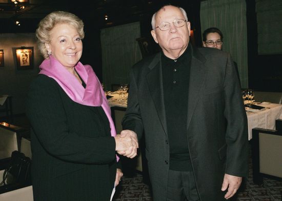 Former Soviet President Mikhail Gorbachev French Editorial Stock Photo ...