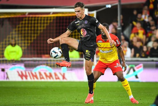 Thijs Dallinga Toulouse During French Championship Editorial Stock ...