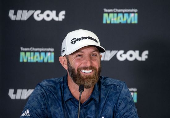 Dustin Johnson Captain 4 Aces Gc Editorial Stock Photo - Stock Image ...