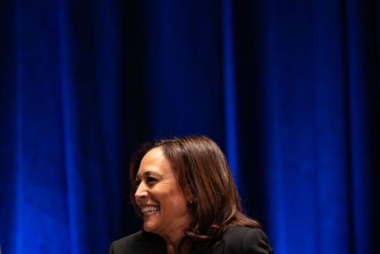 Us Vice President Kamala Harris Laughs Editorial Stock Photo - Stock ...