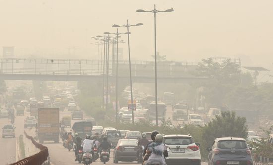 Smog Weather Capital On October 28 Editorial Stock Photo - Stock Image ...