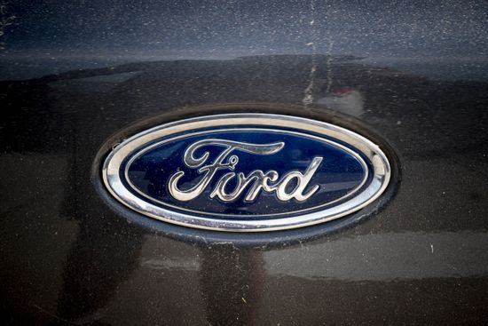 Logo Ford Ford Motor Company American Editorial Stock Photo - Stock ...