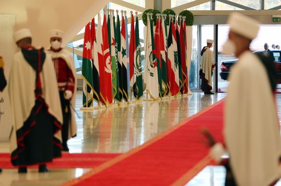 Algerian Presidential Honour Guard Stand Near Editorial Stock Photo ...
