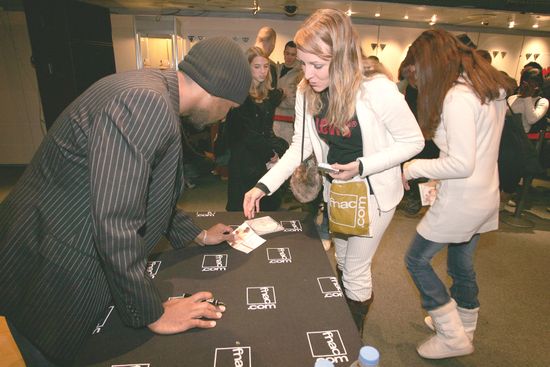 Exclusive French Singer Slai Signs Autographs Editorial Stock Photo ...