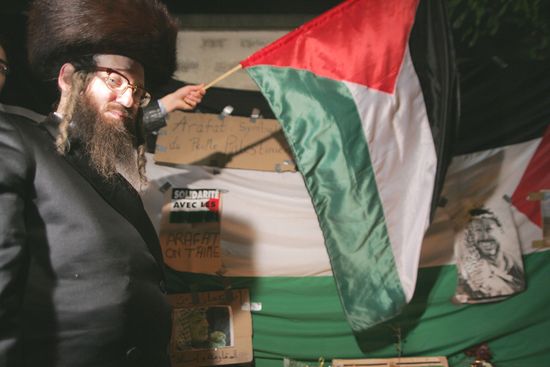 Two Rabbis Pay Respect Front Portraits Editorial Stock Photo - Stock ...