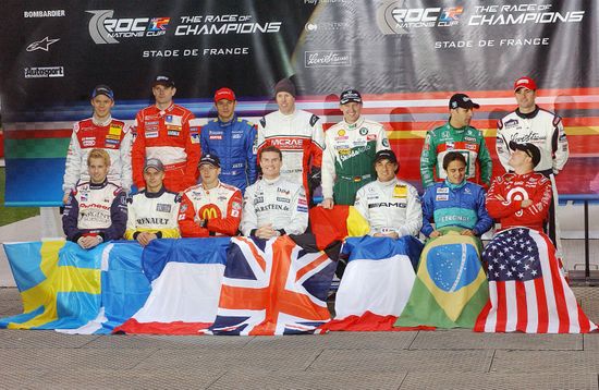 All Pilots Pose Prior Race Champions Editorial Stock Photo - Stock ...