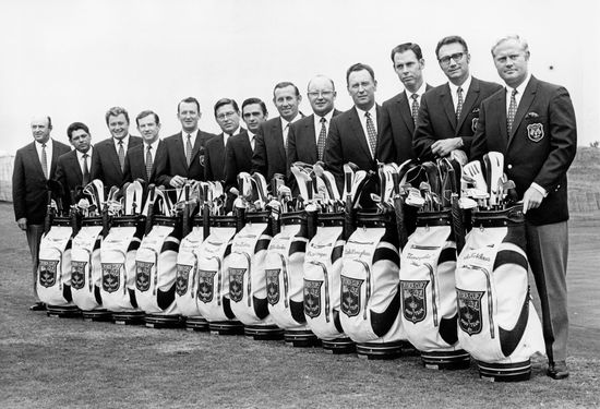 American Ryder Cup Golf Team 1969 Editorial Stock Photo - Stock Image ...
