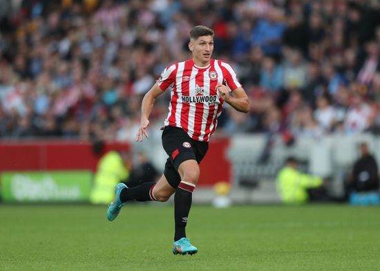 Vitaly Janelt Brentford 29th October September Editorial Stock Photo ...
