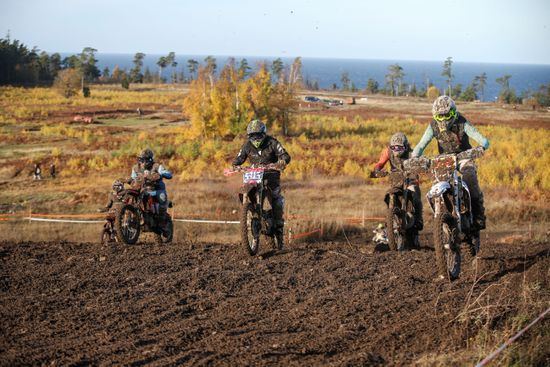 Drivers Action During 39th Edition Enduro Editorial Stock Photo - Stock ...