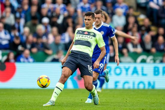 Manchester City Midfielder Rodri 16 During Editorial Stock Photo ...