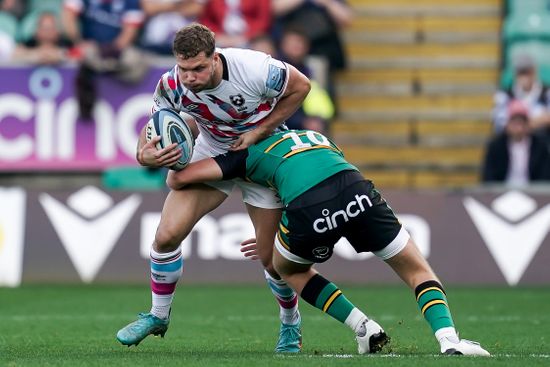 Henry Purdy Bristol Bears Tackled By Editorial Stock Photo - Stock ...