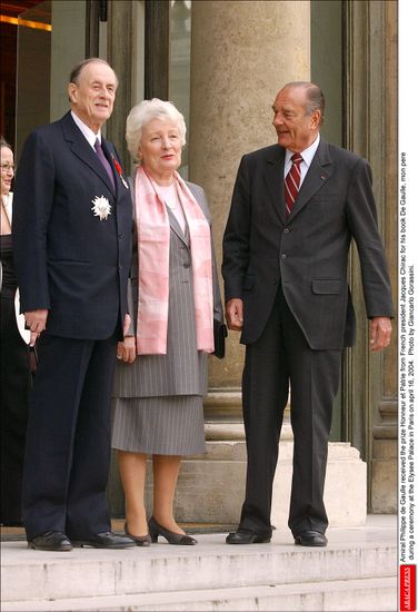 Amiral Philippe De Gaulle Received Prize Editorial Stock Photo - Stock ...