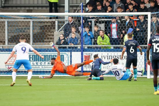 Goal Barrow Afc Forward Josh Gordon Editorial Stock Photo - Stock Image ...