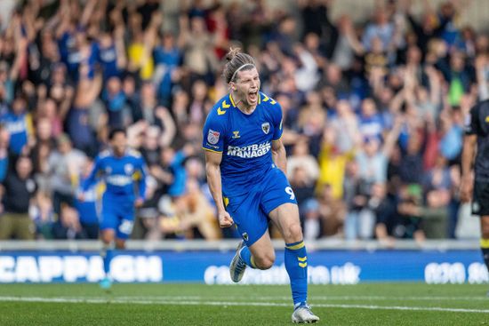 Correction Goal 32 Afc Wimbledon Forward Editorial Stock Photo - Stock ...
