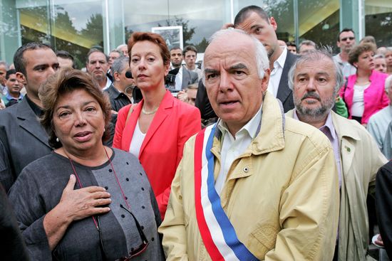 Leila Shahid French Representant Palestin Goverment Editorial Stock ...