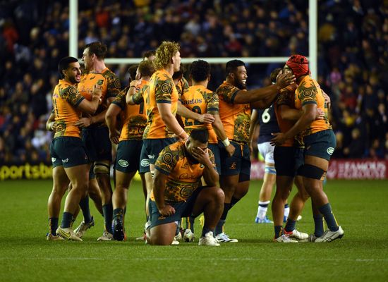 Michael Hooper Langi Gleeson Ecstatic Tainiela Editorial Stock Photo ...