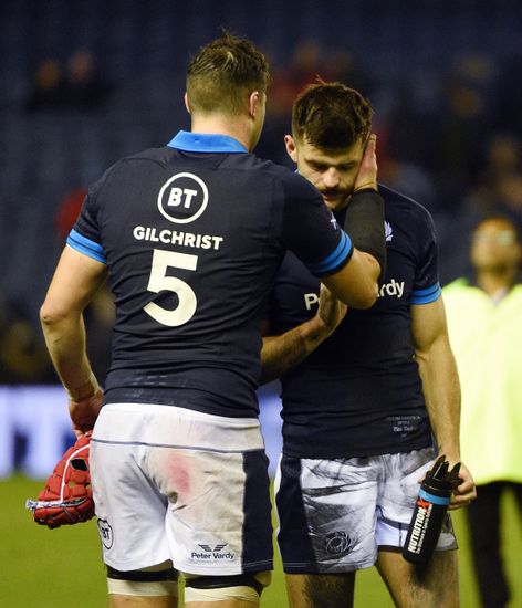 Blair Kinghorn Scotland Fly Half Stands Editorial Stock Photo - Stock ...