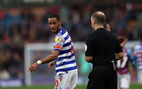 Tom Ince Reading Fc Talks Referee Editorial Stock Photo - Stock Image ...