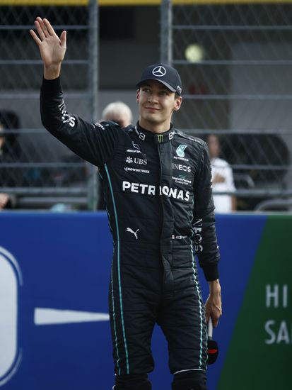 British Formula One Driver George Russell Editorial Stock Photo - Stock ...