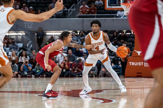 Dylan Disu 4 Texas Longhorns Action Editorial Stock Photo - Stock Image ...