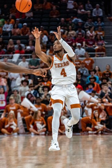 Dylan Disu 4 Texas Longhorns Action Editorial Stock Photo - Stock Image ...