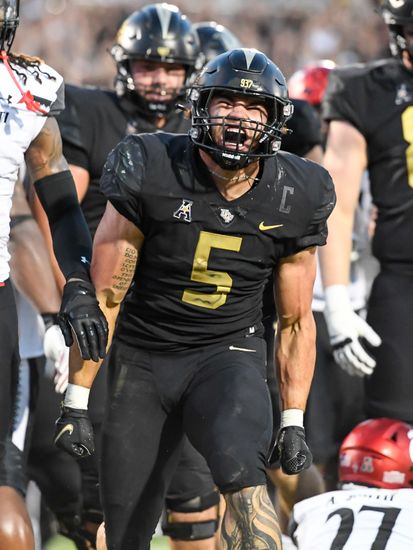 Ucf Knights Running Back Isaiah Bowser Editorial Stock Photo - Stock ...