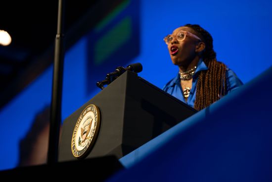 Kelley Robinson New President Hrc Speaks Editorial Stock Photo - Stock ...