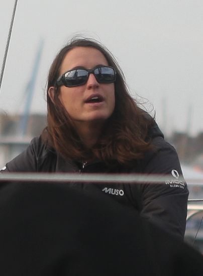 Justine Mettraux Skipper Imoca Teamwork During Editorial Stock Photo ...