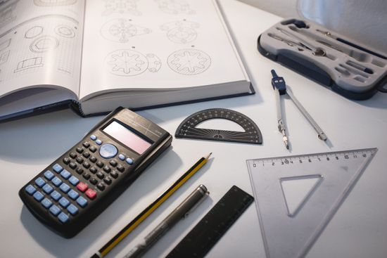 Mechanical Design Tools Books On Desk Editorial Stock Photo - Stock ...