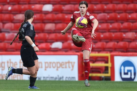Jess Broadrick 4 Aberdeen Women During Editorial Stock Photo - Stock ...