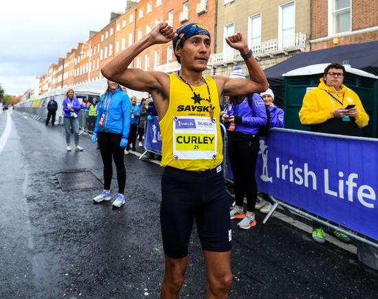Craig Curley After Finishing Race Editorial Stock Photo - Stock Image ...