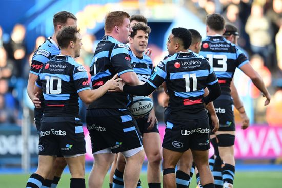 Cardiff Rugby Vs Edinburgh Rhys Cardiff Editorial Stock Photo - Stock ...