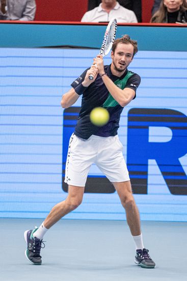 Daniil Medvedev Russia Action Against Denis Editorial Stock Photo ...