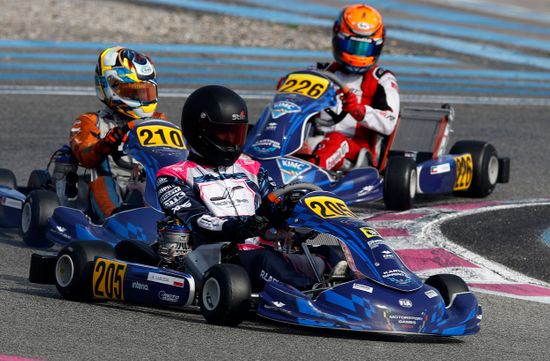 Polish Driver Adrian Labuda Competes During Editorial Stock Photo ...