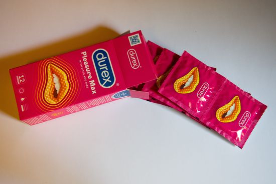 Durex Condoms On Desk Athens Greece Editorial Stock Photo - Stock Image ...
