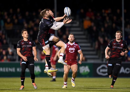 Elliot Daly Saracens Competes Byron Mcguigan Editorial Stock Photo ...