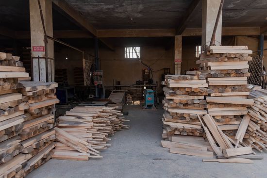 View Partially Produced Cricket Bats Willow Editorial Stock Photo ...