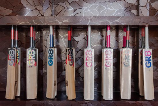 Finished Cricket Bats Seen Displayed Inside Editorial Stock Photo ...