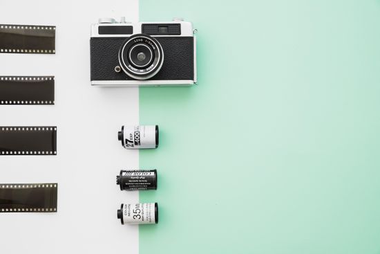 Nice Camera Near Film Resolution High Editorial Stock Photo - Stock ...