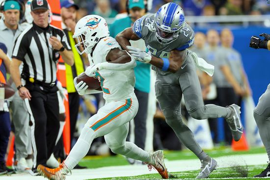 Running Back Chase Edmonds 2 Miami Editorial Stock Photo - Stock Image ...