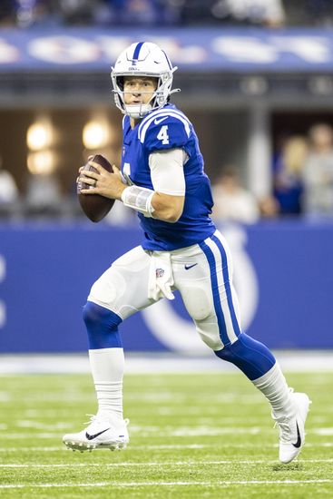 Indianapolis Colts Quarterback Sam Ehlinger 4 Editorial Stock Photo ...