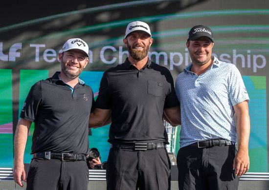 Dustin Johnson Captain 4 Aces Gc Editorial Stock Photo - Stock Image ...