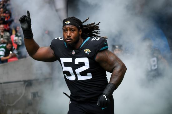 Davon Hamilton Jacksonville Jaguars Before Game Editorial Stock Photo ...