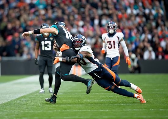 Denver Broncos Defensive Back Caden Sterns Editorial Stock Photo ...